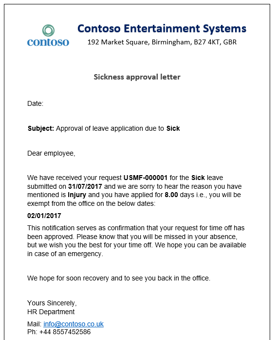 Using word templates in D365 Human Resources – PAVAN KUMAR DRONAMRAJU