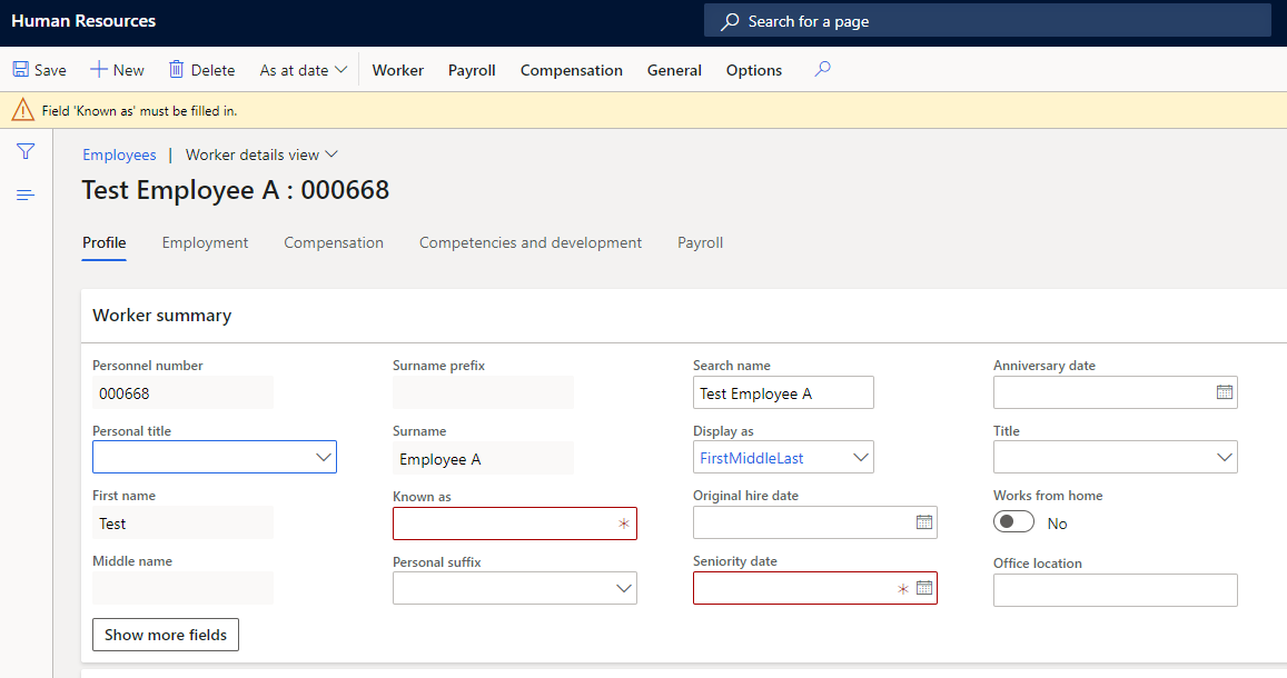 Setting critical fields as required/mandatory fields – PAVAN KUMAR DRONAMRAJU
