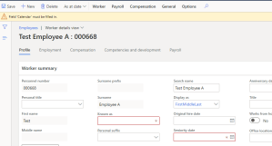 Setting critical fields as required/mandatory fields – PAVAN KUMAR DRONAMRAJU
