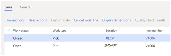 Spot quality check in D365 advanced WMS – PAVAN KUMAR DRONAMRAJU